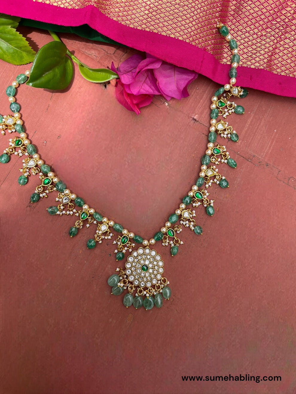 Ana Mid-length Necklace ANA – SumehaBling